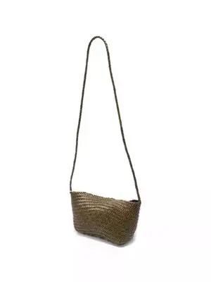 Dragon Diffusion Corsina Woven Leather Shoulder Bag