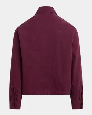 Hudson Jeans Apos;s Cotton Oversized-pocket Utility Shirt - Sutter