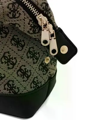Guess Logo-monogram Zip-top Make-up Bag
