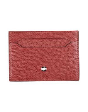 Montblanc Cardholder Brick Leather - Red