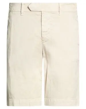 Eleventy Shorts & Bermuda Shorts Cream Size Linen, Cotton, Elastane