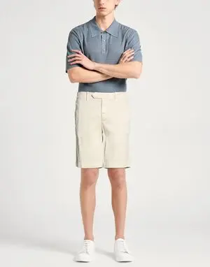 Eleventy Shorts & Bermuda Shorts Cream Size Linen, Cotton, Elastane