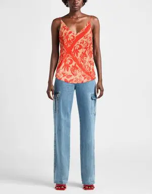 OTTOD'AME Trésor Top Turquoise Size Viscose - Red