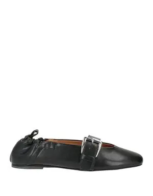 GANNI Ballet Flats Size Synthetic Material