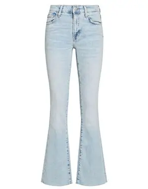 7 For All Mankind Bootcut Tailorless Jeans Size Cotton, Modal, Elastomultiester, Elastane