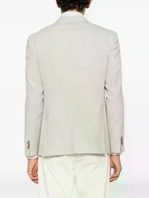 MANUEL RITZ Diagonal-weave Blazer