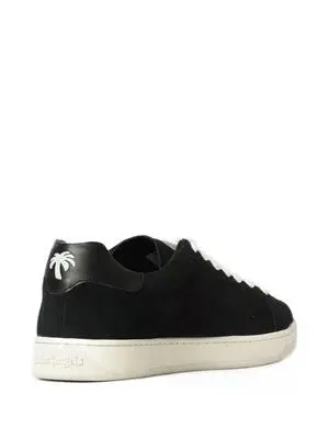 Palm Angels Logo-print Suede Sneakers