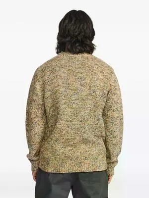 REVOLUTION Marl-knit Crew-neck Sweater
