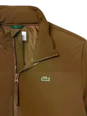 Lacoste Water-repellent Hooded Down Jacket