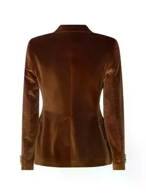 Tagliatore Double-breasted Velvet Jacket
