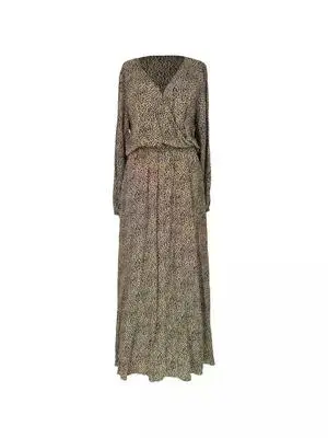 Zadig&Voltaire Leopard-print Maxi Dress - Neutrals