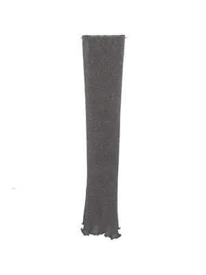 Missoni Ribbed-knit Metallic-thread Scarf
