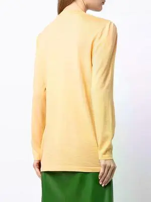 Celine 2000s Pre-owned Letters-print V-neck Cardigan