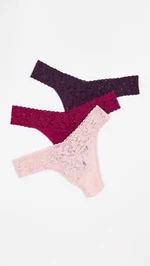 Hanky Panky V-day Matchbox Original Thong 3-pack