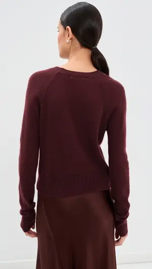 Sablyn Jayne Layering Cashmere Crewneck Sweater