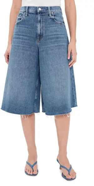 MOTHER The Whole Lot Flutter Fray Shorts - Playback