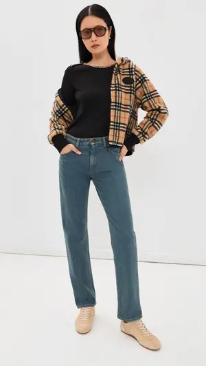 Burberry Stephanie Long Sleeve Top