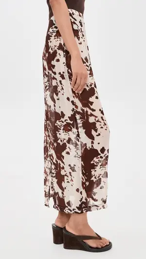 VRG GRL Devyn Wildstock Midi Skirt