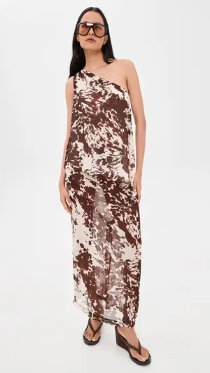 VRG GRL Devyn Wildstock Midi Skirt