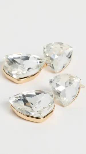 ADINA EDEN Crystal Drop Earrings