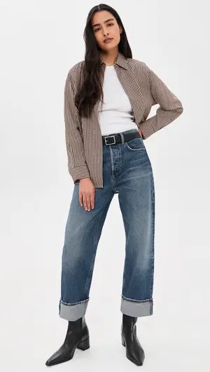 AGOLDE Fran Straight Jeans