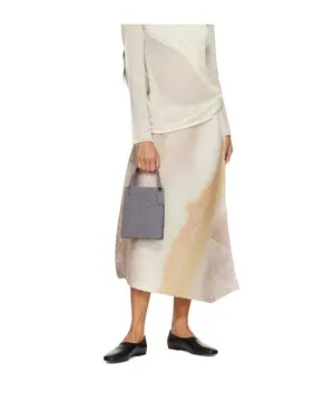 Issey Miyake Handbag With Dual Handles
