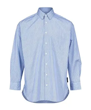 Comme Des Garçons Homme Long-sleeved Striped Shirt - Blue