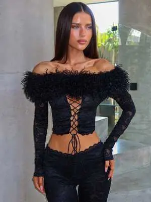 OUTCAST Rhachel Long Sleeve Top