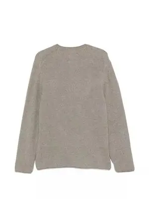 Marc O'polo Ribbed-knit Crew-neck Sweater - Neutrals