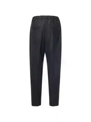 GRIFONI Prim Pressed-crease Elasticated-waistband Trousers