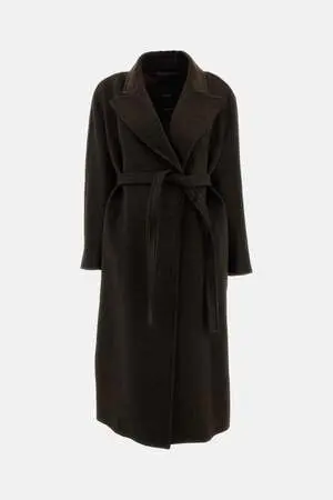 Max Mara Cappotto Over Doppiopetto - Marrone