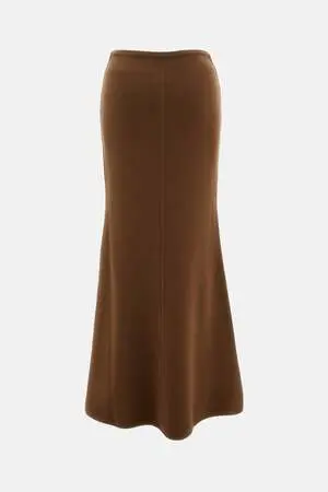 Max Mara Gonna Lunga In Lana E Cachemire