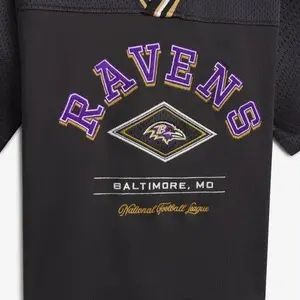 OFF SEASON Baltimore Ravens Lace-back V-neck T-shirt