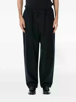Comme Des Garçons Drawstring-waist Trousers - Blue