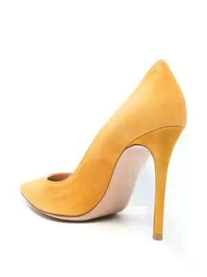GIANVITO ROSSI 105 Pumps - Yellow