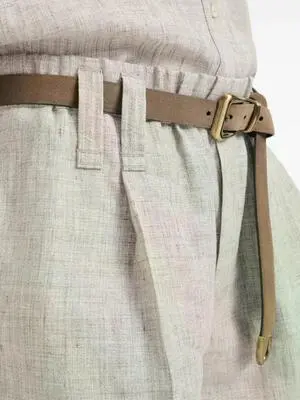 Brunello Cucinelli Elasticated-waistband Shorts - Neutrals
