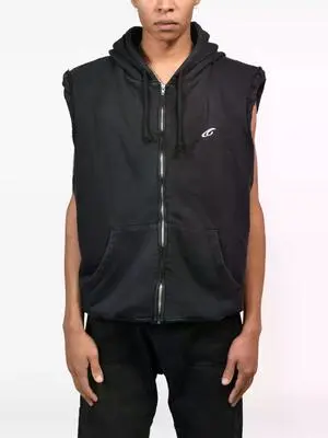 GREG ROSS Padded Hooded Gilet