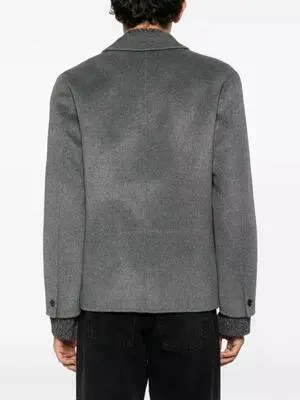AMARANTO Button-up Patch-pocket Jacket