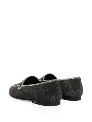 Dolce & Gabbana Crystal-embellished Loafers