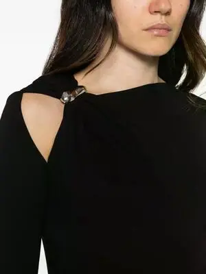 Marella Cut-out Ruched Midi Dress