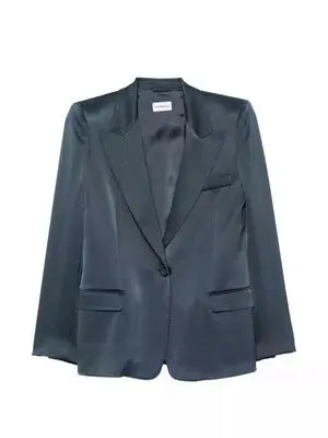Marella Peak-lapels Blazer - Blue