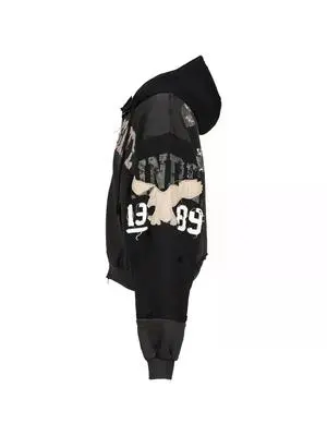 PROTOCOL INDEX Distressed Appliqué Jacket