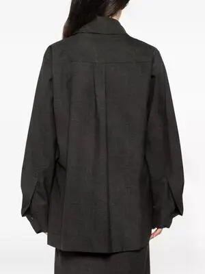 Calvin Klein Wrap-style Long-sleeve Shirt