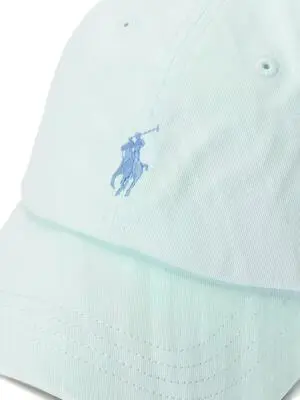 Polo Ralph Lauren Pony Embroidered Cotton-chino Cap - Blue