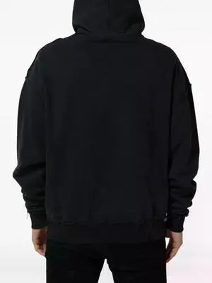 Dolce & Gabbana Anchor-print Distressed Hoodie