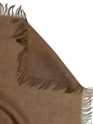 Dolce & Gabbana Silk-wool Fringed Stole Scarf