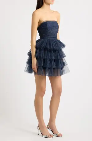 HELLO MOLLY Midnight Skies Glitter Dress