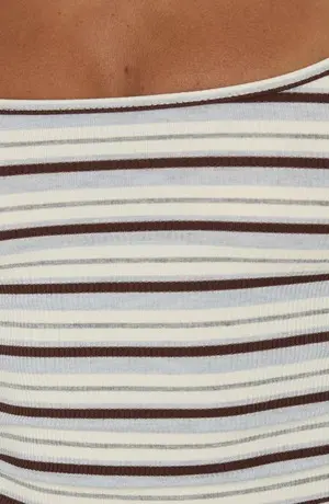 Princess Polly Elzie Stripe Rib Camisole
