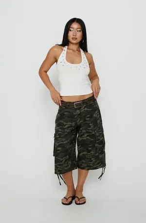 Princess Polly Renara Ribbed Halter Tank