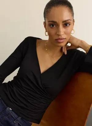 Baukjen Lina Fixed Wrap Top